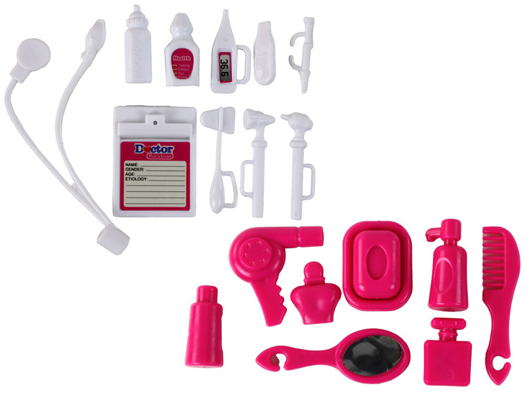 LeanToys 16197 Lalka Dla Dzieci Anlily Pielęgniarka Dziecko Gabinet Lekarski Akcesoria | Zabawki ...